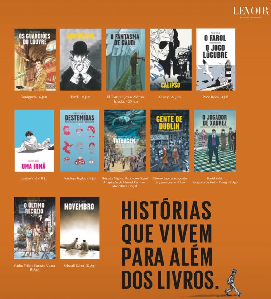 Novidade: Colecção Novela Gráfica 2018